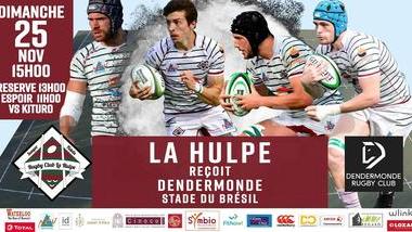 Rugby : La Hulpe s’offre Dendermonde - sudinfo.be