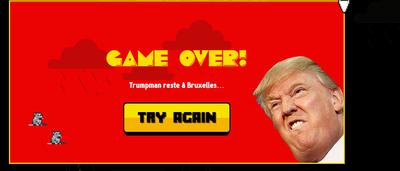 Trump en mode Pac-Man: aidez le président US à quitter Brusshell ...