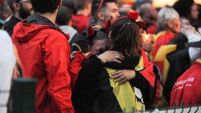 Larmes et fierté chez les supporters liégeois des Diables rouges ...