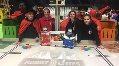 Robotique: la Polytech est championne d’Europe - sudinfo.be