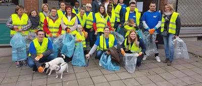 Opération BeWap: les JMR de Courcelles ont ramassé 26 sacs - sudinfo.be