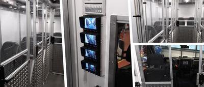 Fourgon cellulaire avec caméras et policiers armés - sudinfo.be