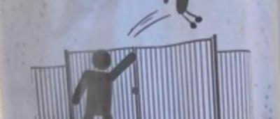 Une école française interdit… le lancer d’enfant au-dessus du portail ...