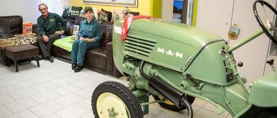 Limbourg: archi fan des tracteurs MAN, Christian Denis va jusqu’à en ...
