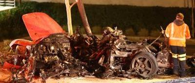 Newt Wimer a essayé de sortir son ami Paul Walker de la Porsche en feu ...