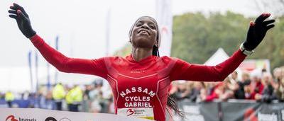 La Douroise Kabiratou Nassam, reine du marathon de Bruxelles - sudinfo.be