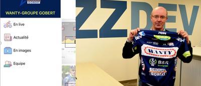 Tournai: Bizzdev lance l’appli Wanty-Groupe Gobert - sudinfo.be