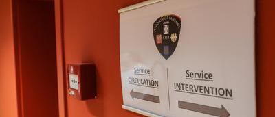 Visite du nouveau commissariat de la zone Condroz-Famenne à Ciney ...