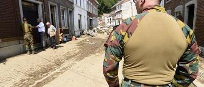 353 militaires ont aidé la région pendant les inondations: Trooz en a ...