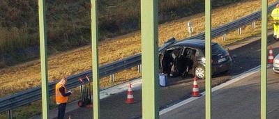 L’autoroute E40 dégagée entre Waremme et Loncin suite à un accident entre une voiture et un ...