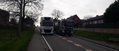 Travaux sur la N98: le centre de Mettet sens dessus dessous - sudinfo.be