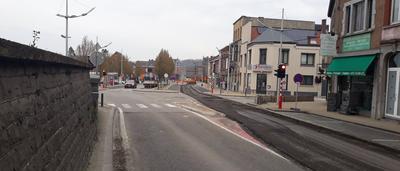 Travaux sur la N98: le centre de Mettet sens dessus dessous - sudinfo.be