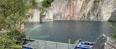 Inédit en Belgique: une expo photo sous l’eau de la carrière de Vodelée ...