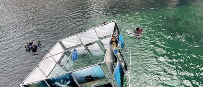 Inédit en Belgique: une expo photo sous l’eau de la carrière de Vodelée ...