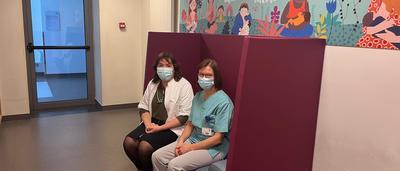 Un espace allaitement installé entre les murs du Centre Hospitalier de ...