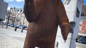 L’ours d’acier de David Demoulin (Tellin) aux Grottes de Han - sudinfo.be