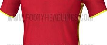 Oups: le nouveau maillot des Diables rouges a fuité sur le net ...