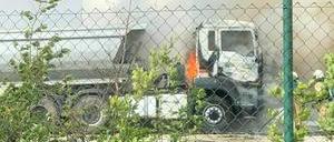 Waremme : deux camions de Transgem en feu - sudinfo.be